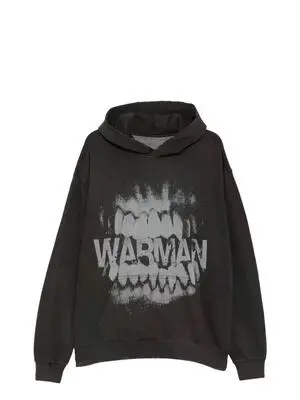 WARMAN Hooded Sweatshirt - Black