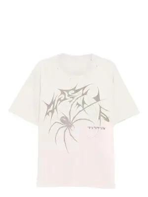 WARMAN Spider Graphic T-shirt - Neutrals