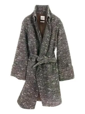 Hermès Belted Coat - Grey