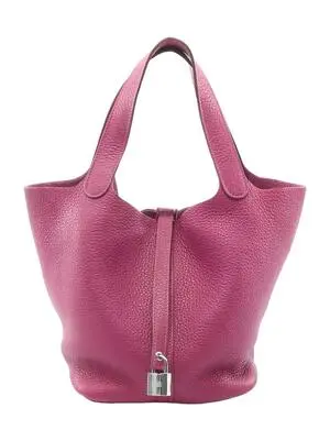 Hermès 2011 Mm Picotin Lock Tote Bag - Pink