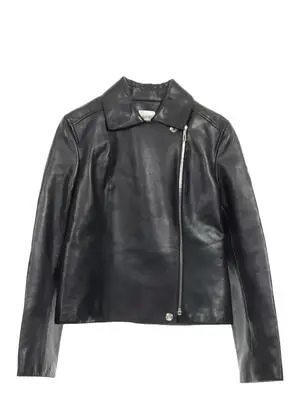 Hermès 2010s Zip-up Riders Jacket - Black