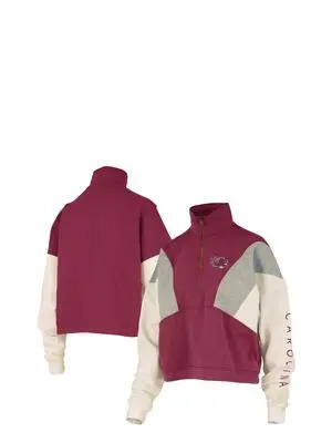 PRESSBOX Quarter-zip Sweatshirt - Garnet