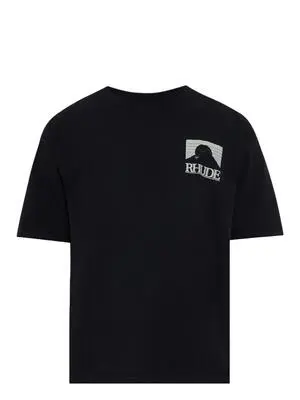 Rhude Moonlight Pack Tee Vintage And - Black