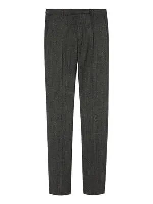 Gucci Herringbone Mouline Trousers - White