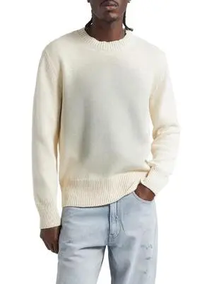 MAISON MARGIELA Dot Motif Crewneck Sweater - Off White