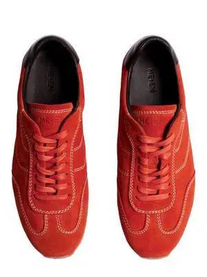 ME+EM Retro Runner Trainers - Orange