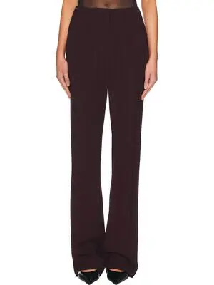 MUGLER High-Waisted Wide Leg Pants