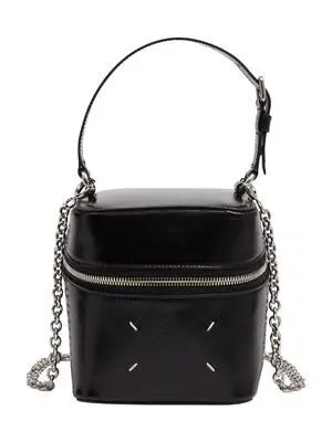 MAISON MARGIELA Cube Leather Bag - Black