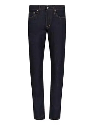 TOM FORD Skinny Fit Denim Jeans - Dark Denim