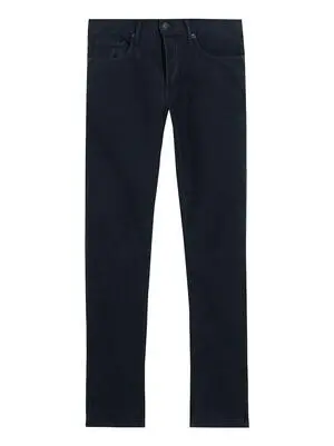 TOM FORD Slim-fit Cotton-blend Trousers - Midnight Blue