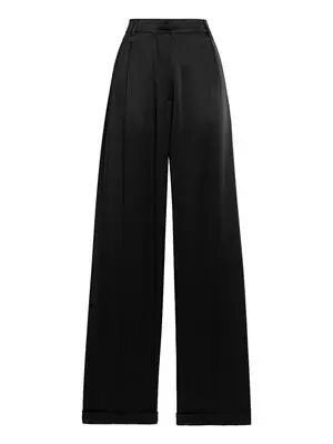 TOM FORD Satin Straight-leg Pants - Black