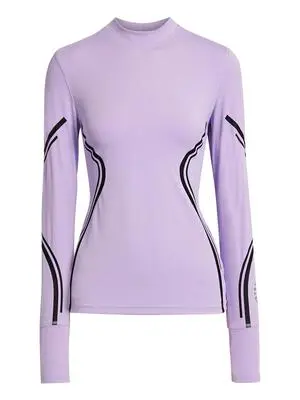 Adidas By Stella McCartney Printed Stretch Top - Lilac