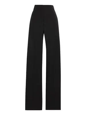 Stella McCartney Wool-twill Straight-leg Pants - Black