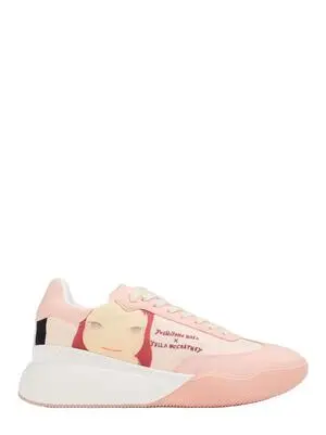 Stella McCartney Yoshitomo Nara Printed Sneakers - Pastel Pink
