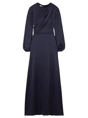 STELLA MCCARTNEY Asymmetric Draped Satin Gown
