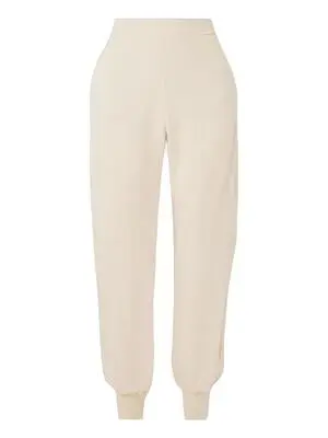Stella McCartney Crepe Track Pants - Cream