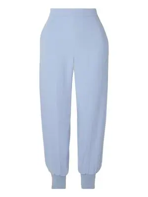 Stella McCartney Julia Stretch-cady Track Pants - Sky Blue