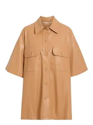 Stella McCartney Oversized Shirt - Camel
