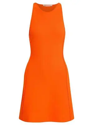 Stella McCartney Stretch-knit Mini Dress - Orange