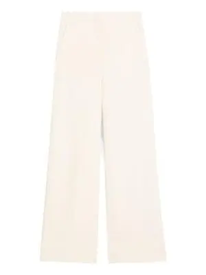 Stella McCartney Jacquard Wide-leg Pants - Off-white