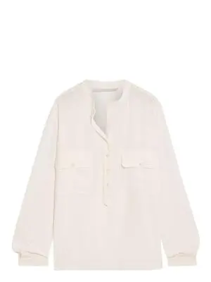 Stella McCartney Silk Crepe De Chine Shirt - Ecru