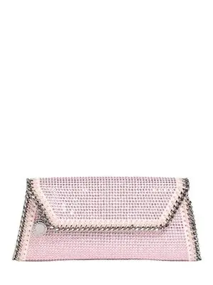 Stella McCartney Falabella Crystal-embellished Clutch - Baby Pink