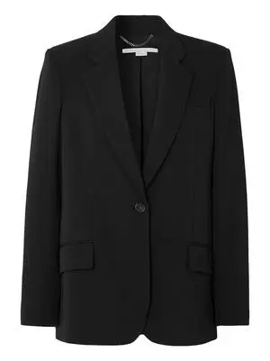 Stella McCartney Wool-blend Twill Blazer - Black