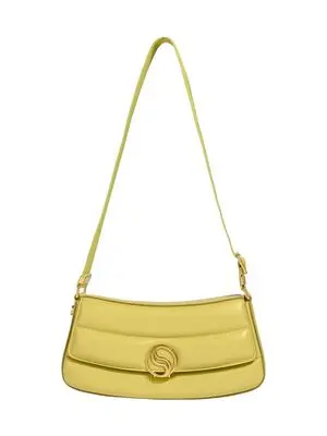 Stella McCartney Quilted Shoulder Bag - Yellow