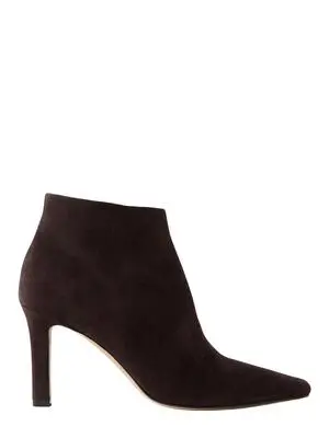 THE ROW Carla Ankle Boots - Brown