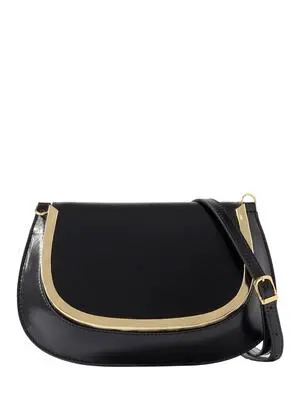 Simkhai Logan Gold-tone Shoulder Bag - Black