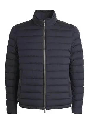 MOORER Quilted Alec-s3c Puffer Jacket - Navy