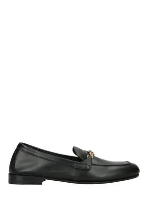 Versace Calfskin Medusa Loafers - Black