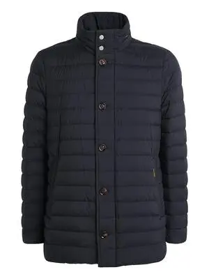 MOORER Aloisio Quilted Jacket - Navy