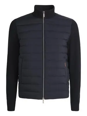 MOORER Duncan Hybrid Jacket - Navy