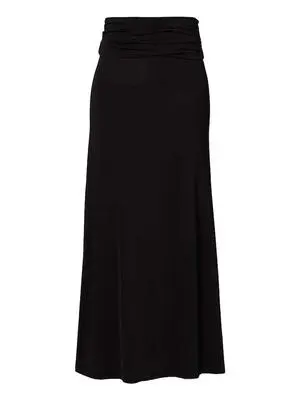 AYA MUSE Freya Draped Maxi Skirt