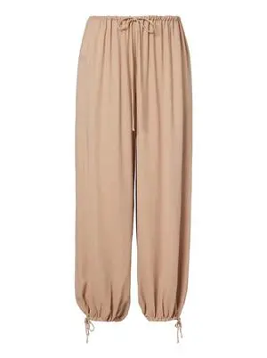 Tove Estelia Wide-leg Pants - Beige