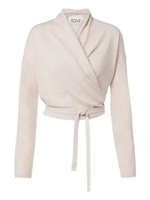 Tove Kay Cashmere Cardigan - White