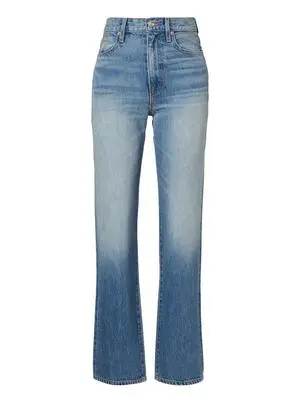 SLVRLAKE London Faded Straight Jeans - Blue