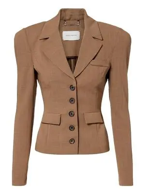 Magda Butrym Wool Blazer - Brown