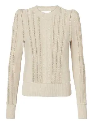 MARANT ETOILE Kalyn Cotton And Wool Sweater