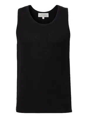 Studio Nicholson Razim Cotton Jersey Tank Top - Black