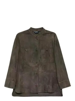 Max Mara Buttoned Pocket Jacket - Green