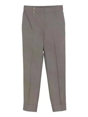 Peserico Cuffed Trousers - Grey