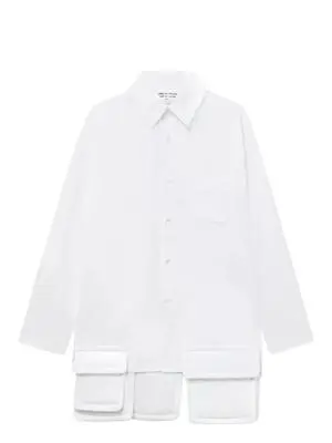 Comme Des Garçons Pocket Shirt - White