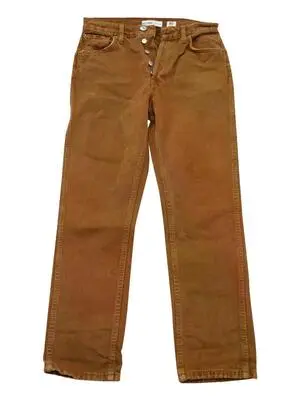 RE/DONE 50s Cigarette Five-pocket Trousers - Brown