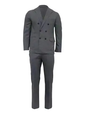 Brunello Cucinelli Double-breasted Suit - Grey