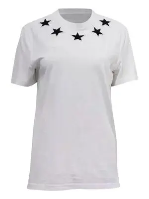 Givenchy Embroidered Star T-shirt - White