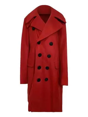 Dsquared2 Double-breasted Pea Coat - Red