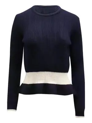 BA&SH Knitted Peplum Sweater