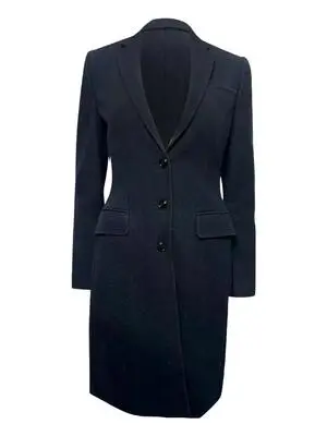 Dolce & Gabbana Single-breasted Coat With Front Pockets - Blue
